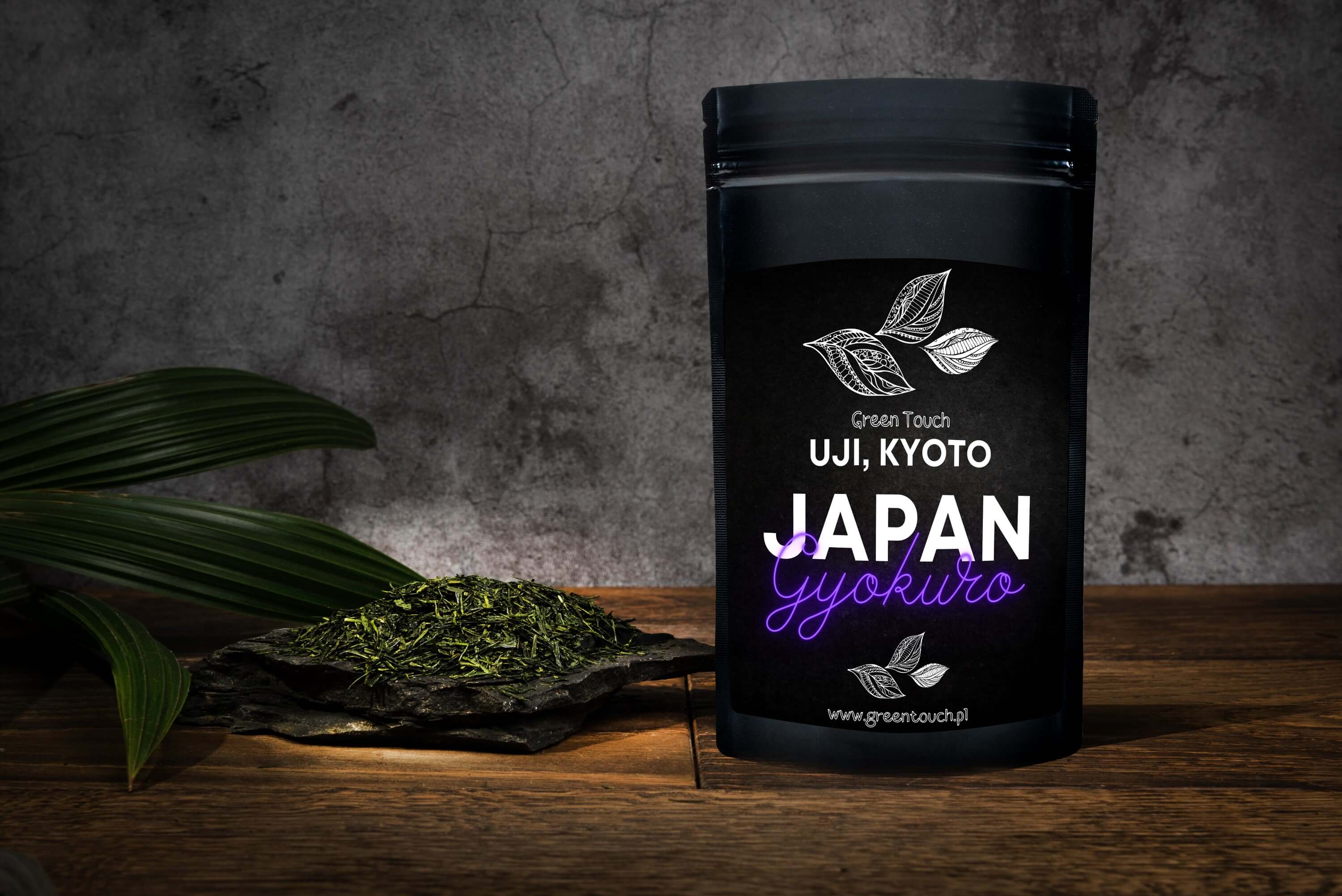 Gyokuro japońskie Kyoto Uji 80 g - japońska zielona herbata - Herbaty ...